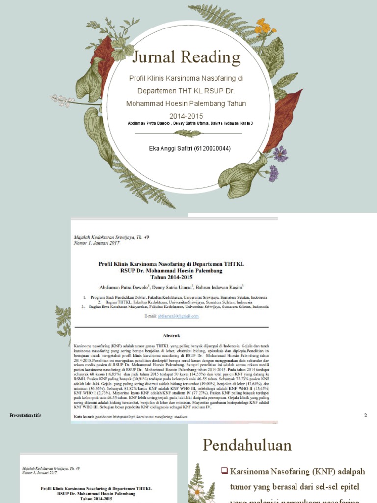 Jurnal Reading THT | PDF