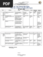 Action Plan of Gulayan Sa Paaralan Implementation Sy 2024-2025 | PDF