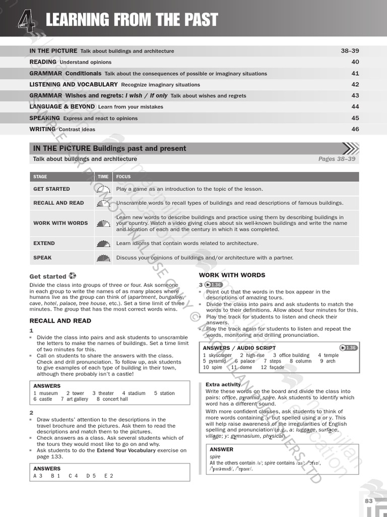 Go Beyond Level 5 Teachers Edition | PDF | Question | Word