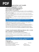 Modelo Devolutiva | PDF | Transtorno de déficit de atenção e ...