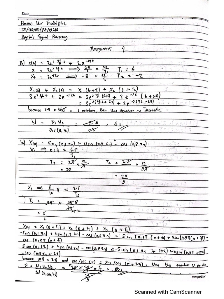 PSD Assignment | PDF