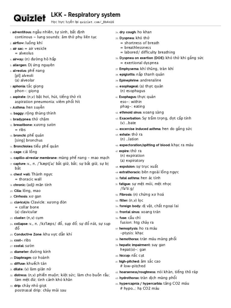 Quizlet-He Ho Hap | PDF