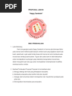 Proposal Uas Fruit Sando | PDF | Karier & Perkembangan | Pengelolaan Keuangan & Uang