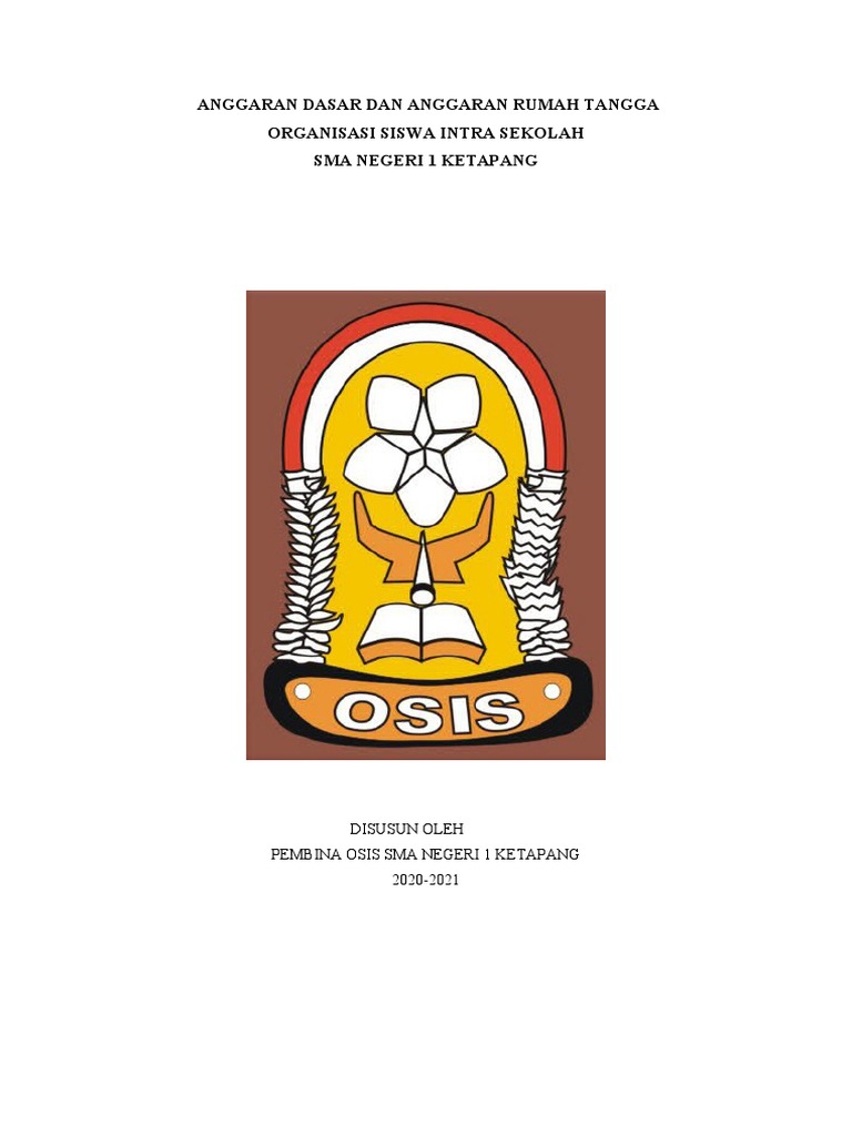ADART OSIS SMAN 1 Ketapang 2020-2021 | PDF | Karier & Perkembangan ...