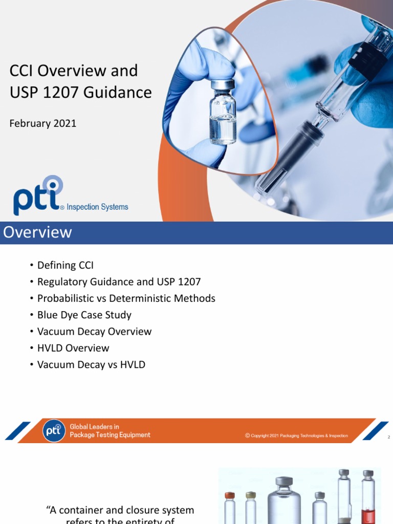 USP 1207 Guidance Herneticidad | PDF | Capacitor | Sterilization ...
