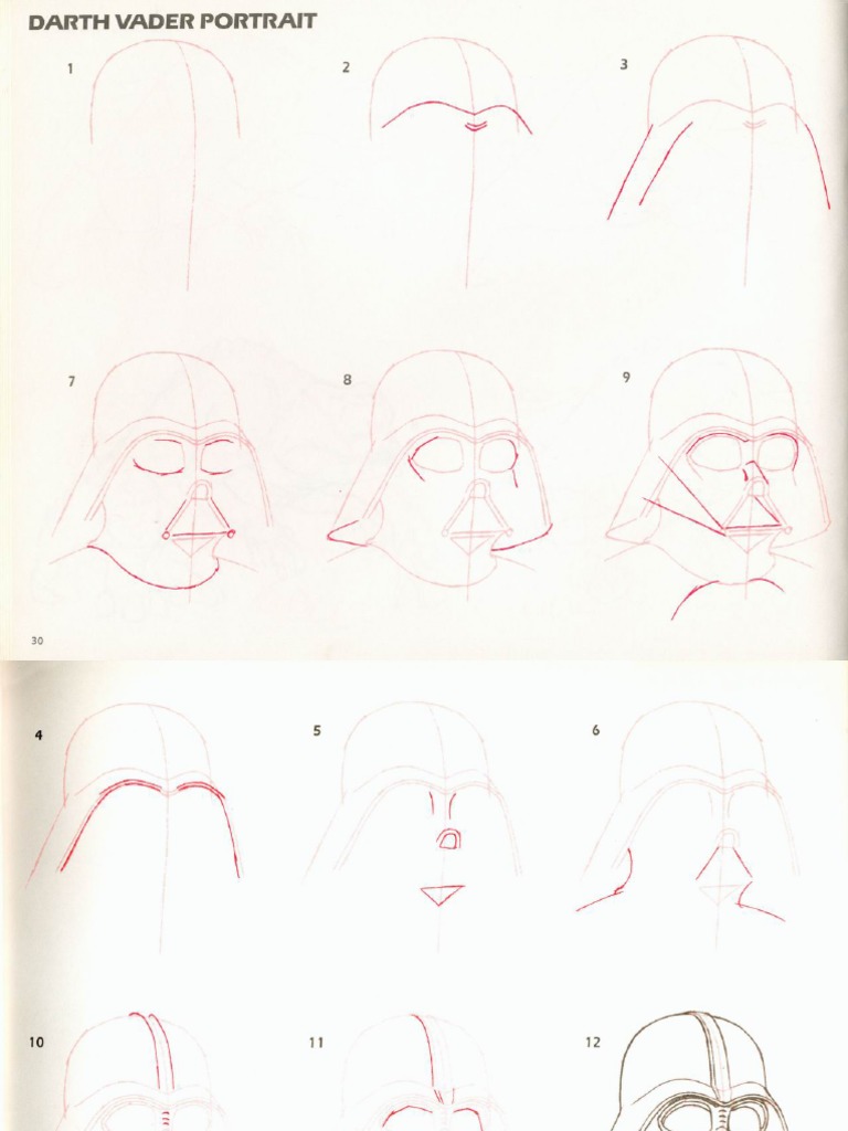 Drawing Darth Vader | PDF