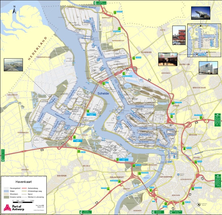 Haven Antwerpen Kaart - NL - 2014 | PDF