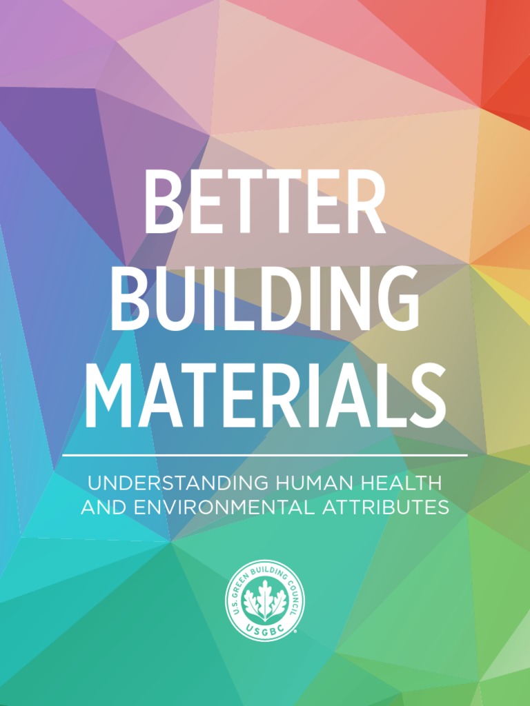 Better Building Materials Guide 1 Download Free Pdf Life Cycle
