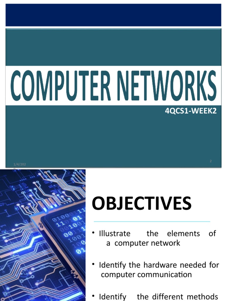 Computer Network - Presentation | PDF | Computer Network | Telecommunications