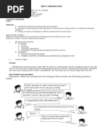 A Detailed LessoN Plan in Teaching Linear and Nonlinear Text | PDF ...