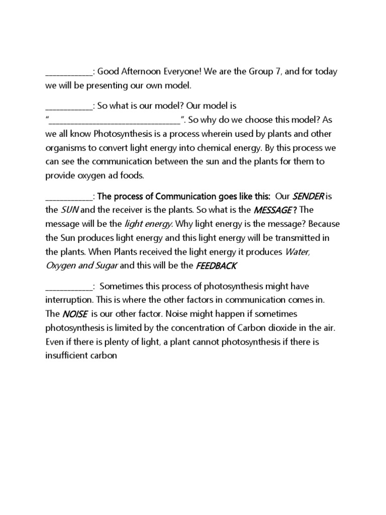 Oral Comm (Script) | PDF