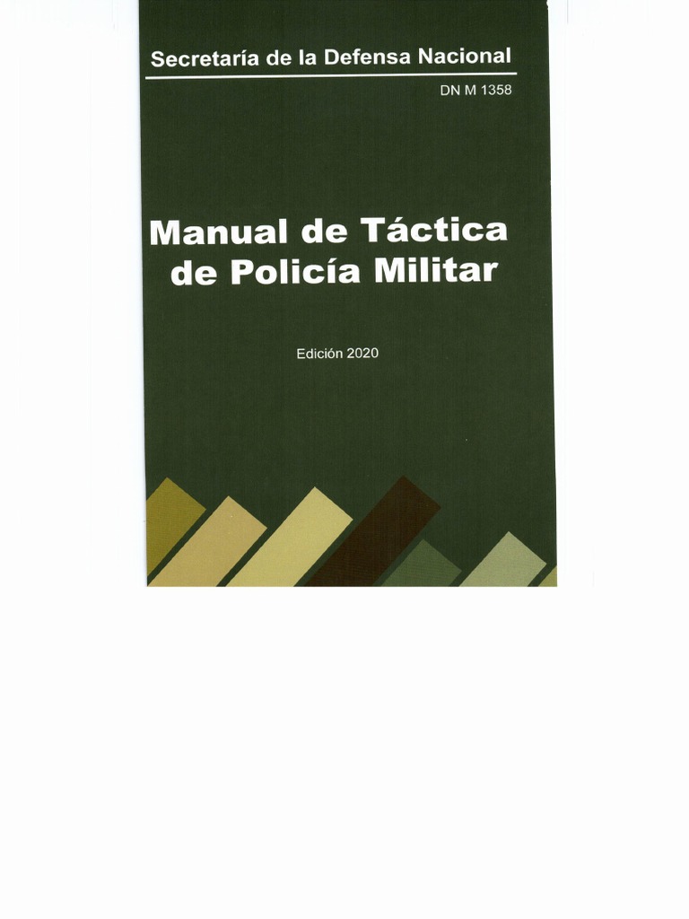 Manual de Tactica de Policia Militar Edicion 2020 | PDF Manual de Tactica de Policia Militar Edicion 2020 | PDF