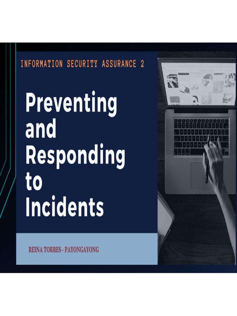 17 Preventing and Responding To Incidents | PDF | Denial Of Service ...