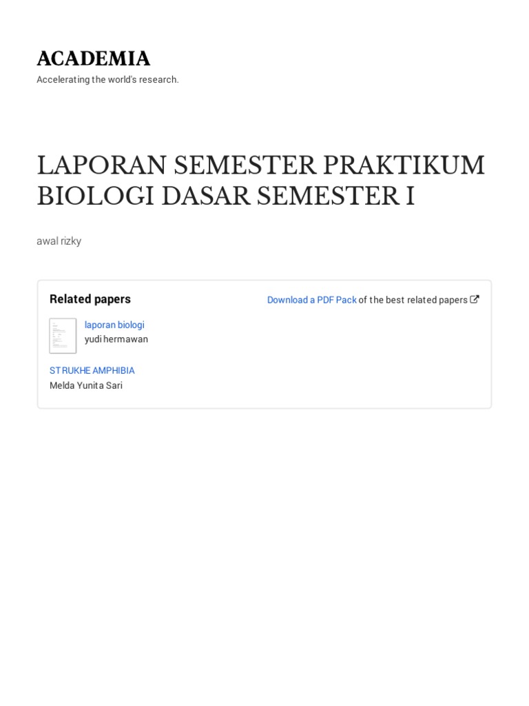 LAPORAN SEMESTER PRAKTIKUM BIOLOGI DASAR PETERNAKAN UNJA-with-cover ...