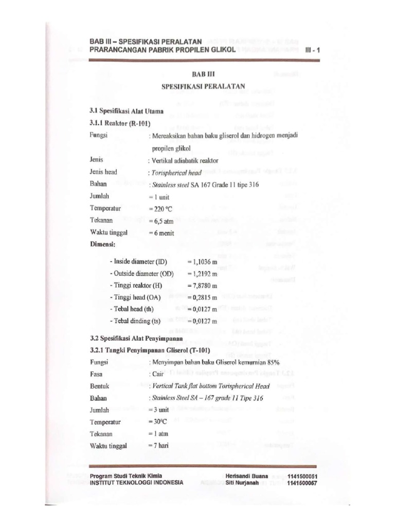 TA Kating 2019, Propilen Glikol Bab 3-Lampiran - Compressed | PDF