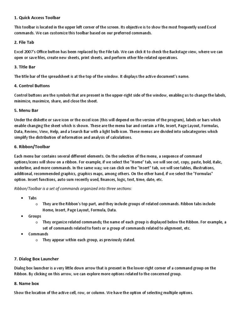 E Tech Assignment Notes | PDF | Window (Computing) | Spreadsheet