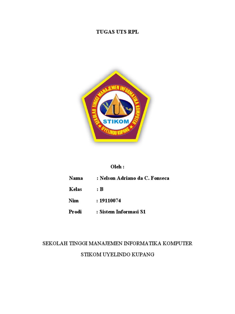 RPL-Tugas UTS | PDF