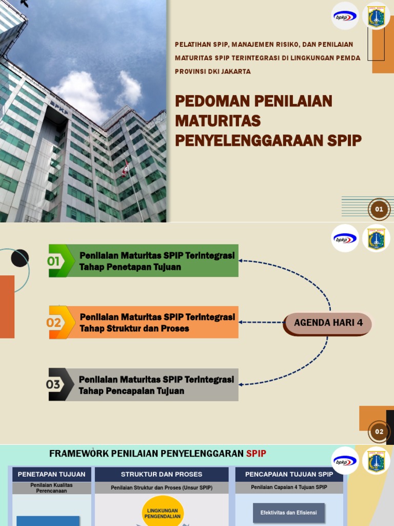 Materi 11 - Tahapan Penetapan TUjuan (Penilaian Maturitas SPIP Terintegrasi) | PDF
