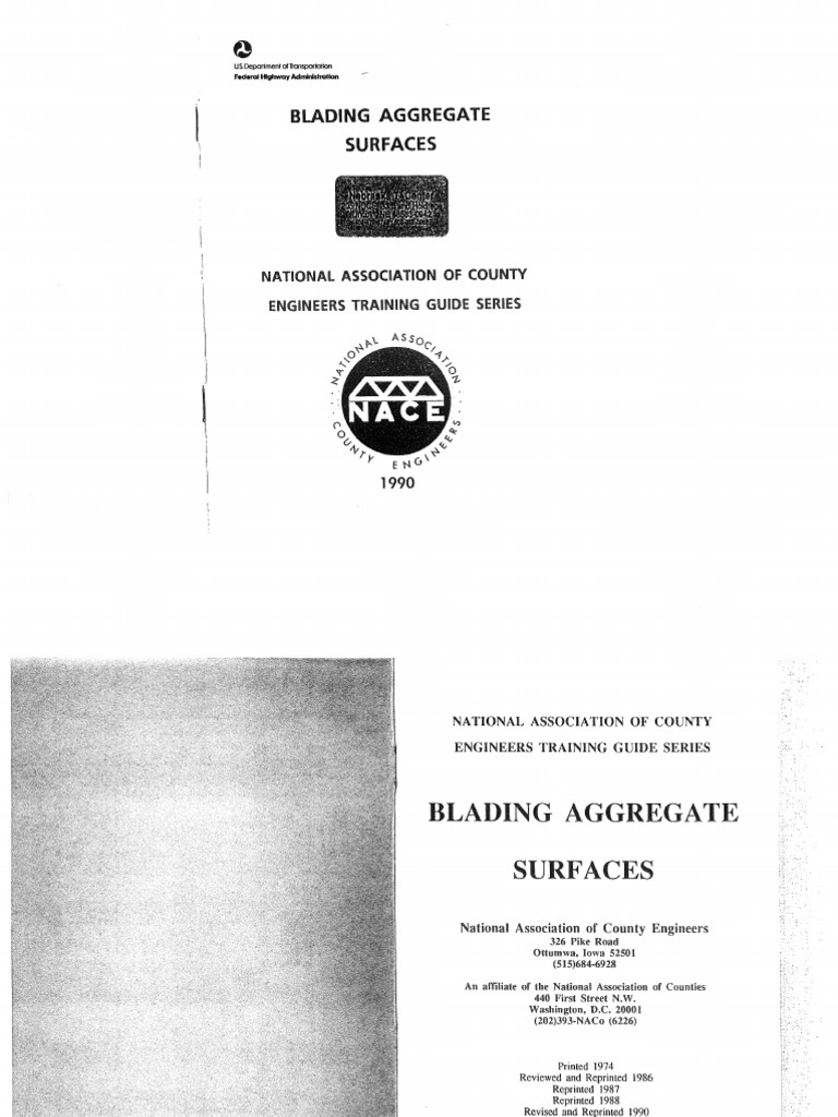Blading Aggregate Surfaces | PDF
