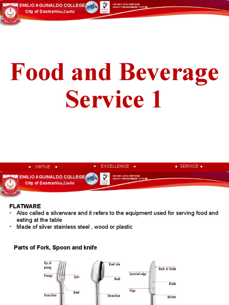 FBS 1 & 2 Tools and Equipment in FBS | PDF | Tableware | Knife