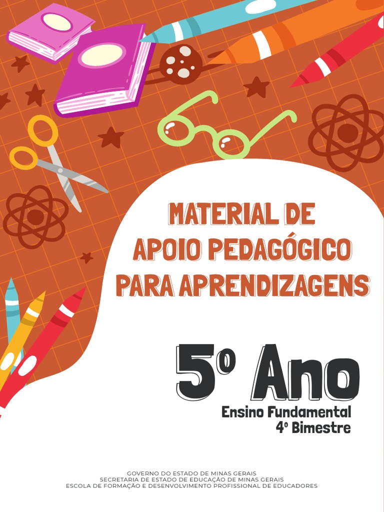 Material de Apoio Pedagógico para Aprendizagens 5º Ano | PDF | Abstract (resumo) | Quadrinhos
