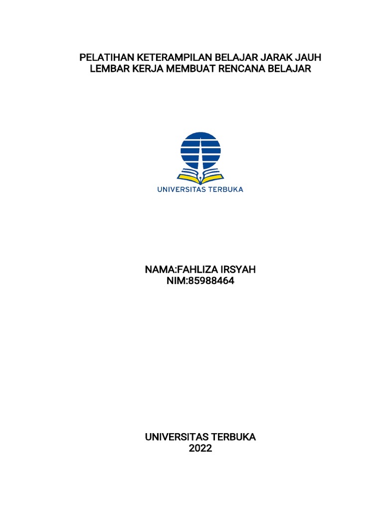 Ut - PBB - LPKBJJ - 2022 - PKBJJ - Lembar Kerja | PDF Ut - PBB - LPKBJJ - 2022 - PKBJJ - Lembar Kerja | PDF