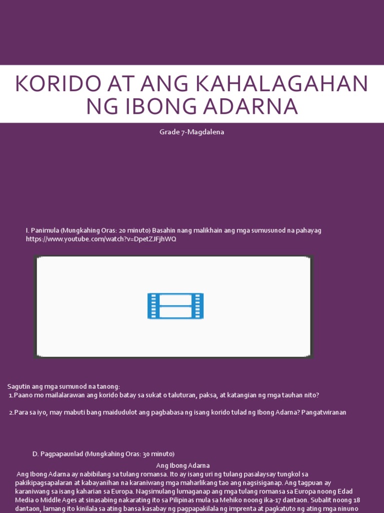 Grade 7 Sta Cruz Online Class Week 2 q4 | PDF