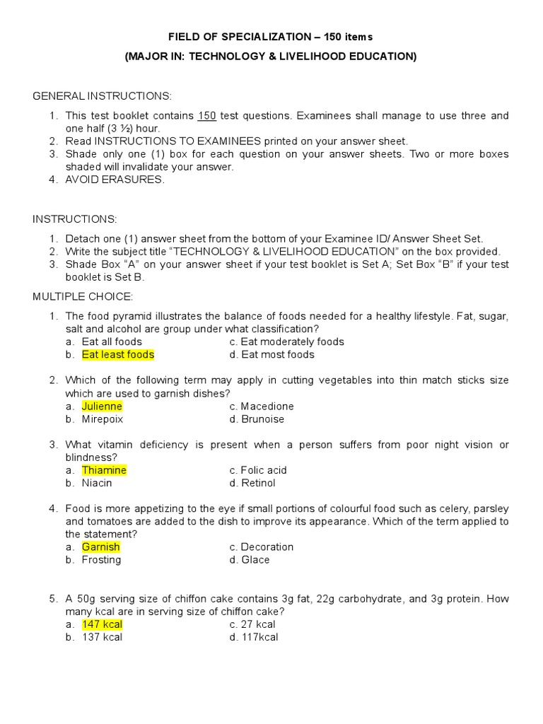 Tle Revıewer With Answers | PDF | Plumbing | Debits And Credits