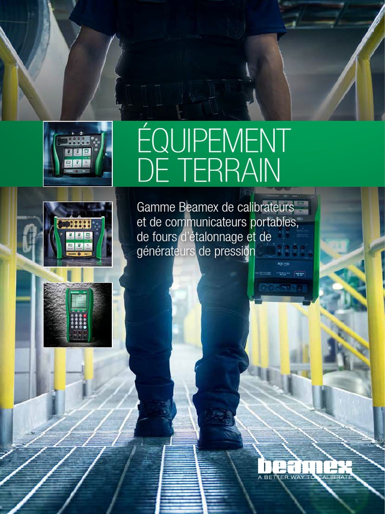 Beamex Field Equipment Brochure FRA | PDF | Calibrage | Logiciel