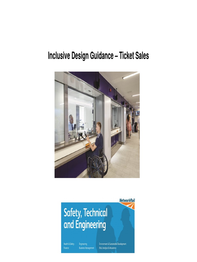 Inclusive Design Guidance Ticket Sales | PDF