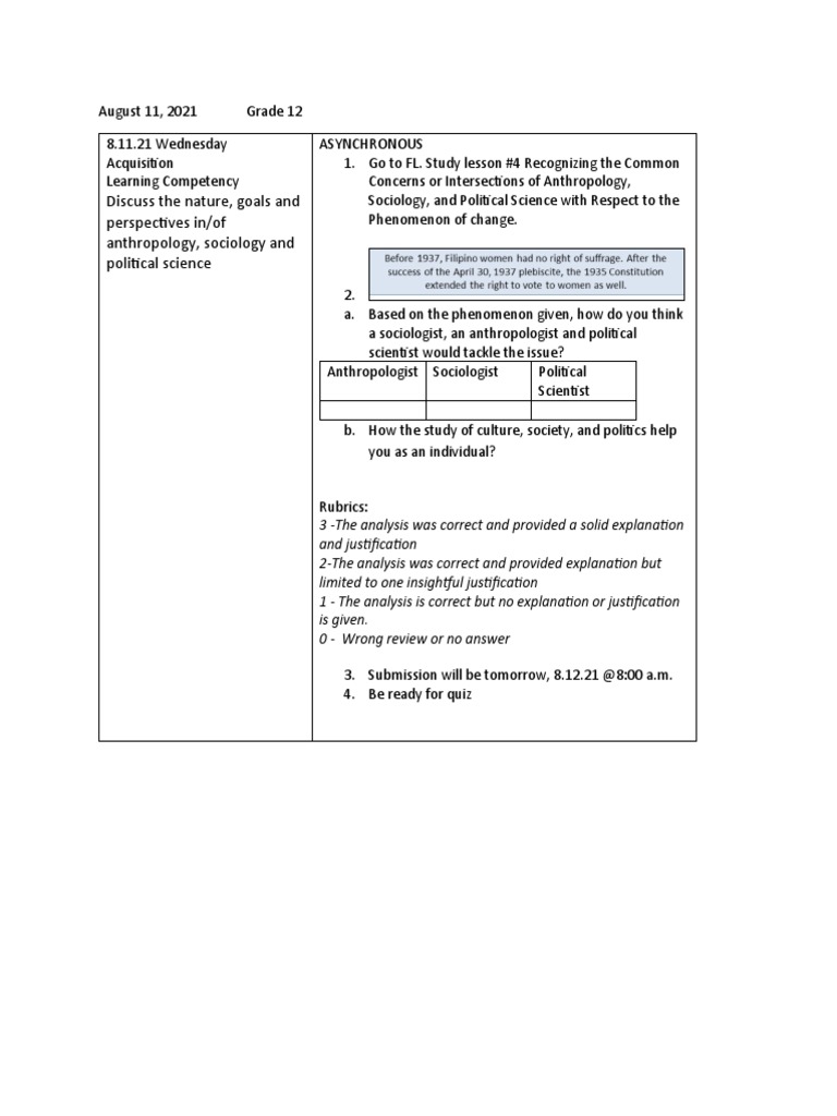 UCSP Asynchronous 1 Aug 11 | PDF
