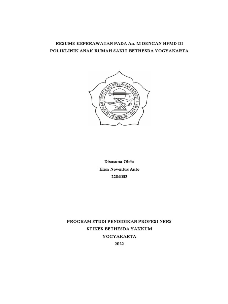 Resume Poli Anak 2 - Elisa Noventus Anto - 2204003 | PDF