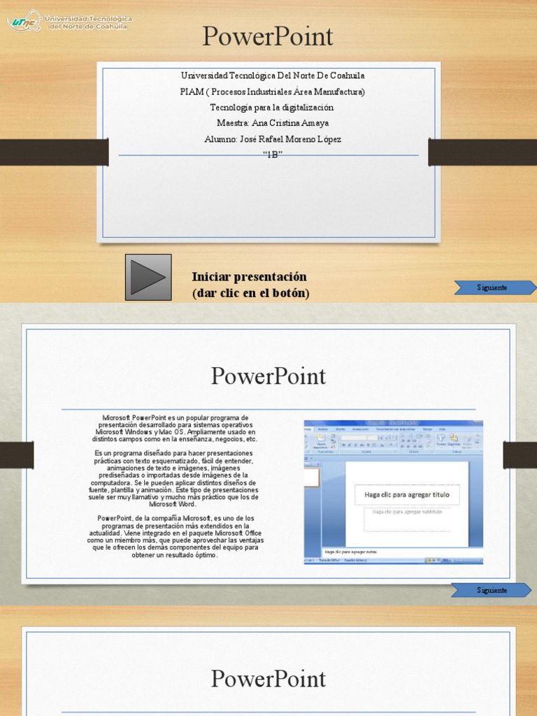 PowerPoint Rafa | PDF | Microsoft PowerPoint | Software
