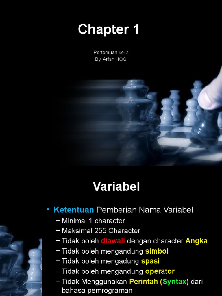 Materi Algoritma Dan Pemrograman 1 1f | PDF