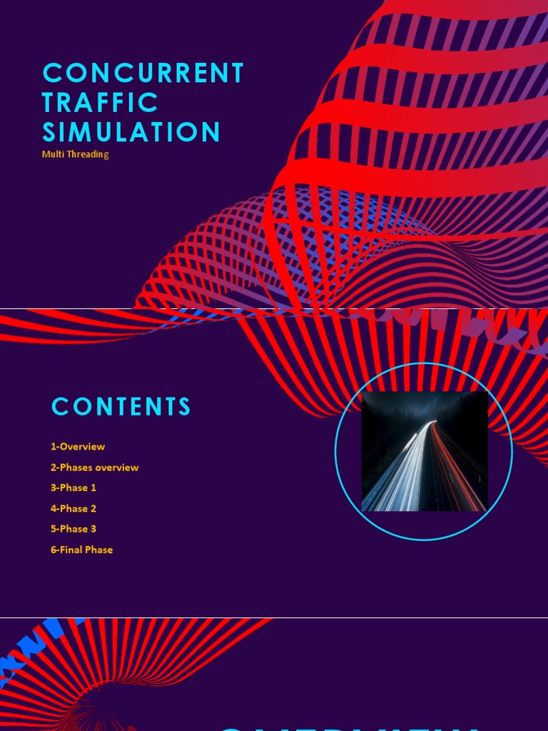 Concurrent Traffic Simulation Pdf Traffic Concurrent Computing