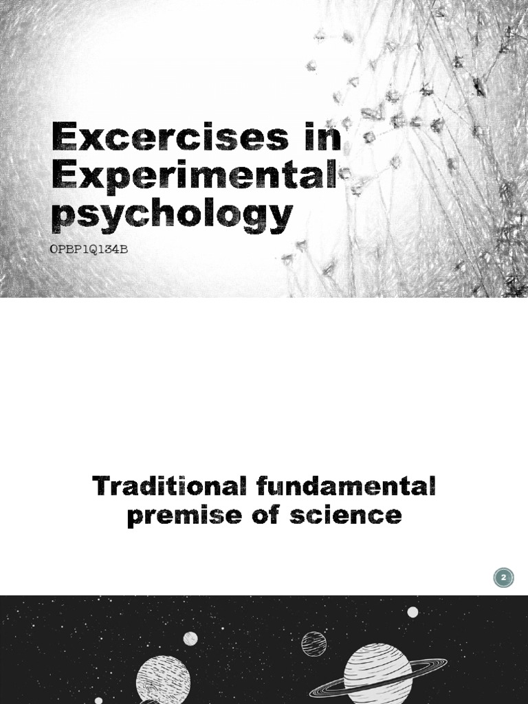Introduction To Experimental Psychology | PDF | Experiment | Falsifiability