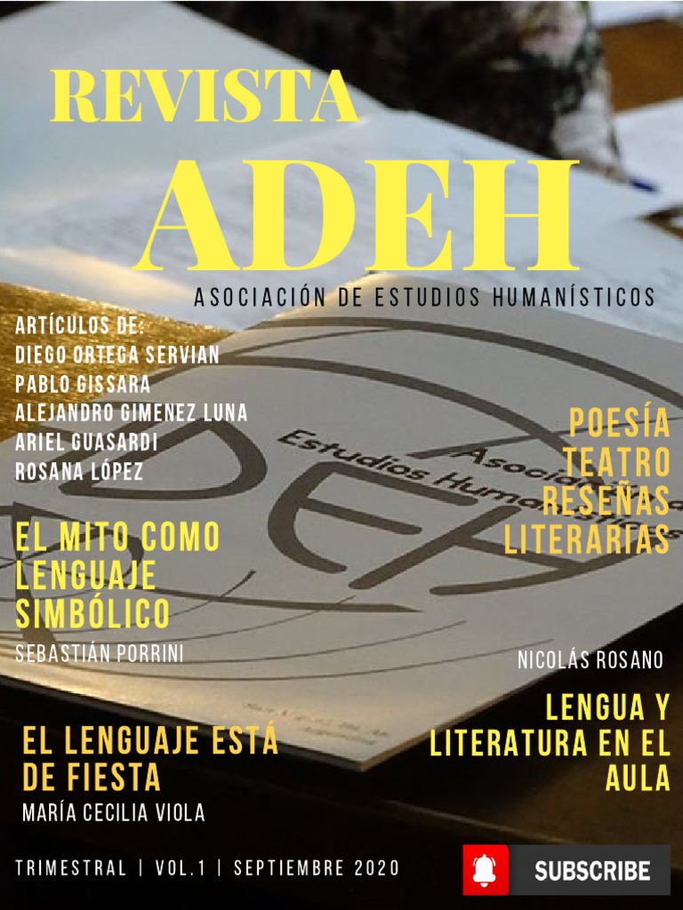 Revista Adeh N°1 | PDF