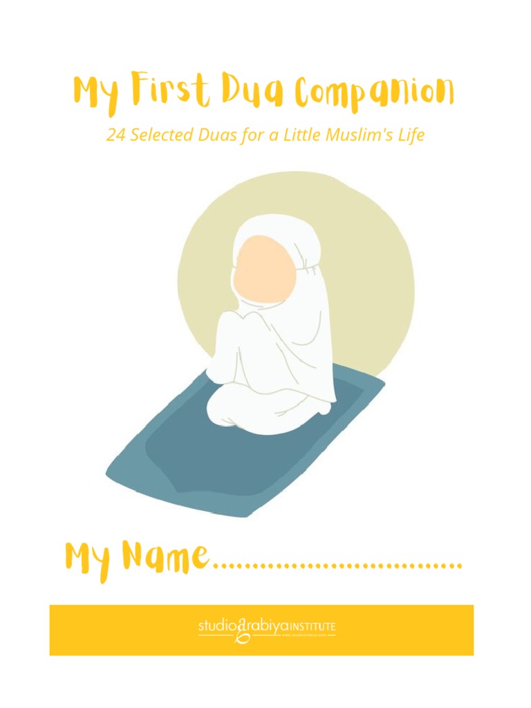 Studio Arabiya - Ebook - My First Dua Companion | PDF | Semitic Words ...