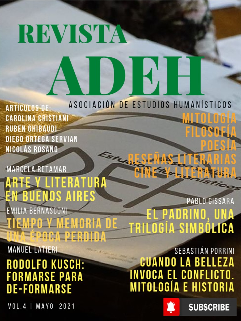 Revista Adeh N°4 | PDF | HP Lovecraft | Platón