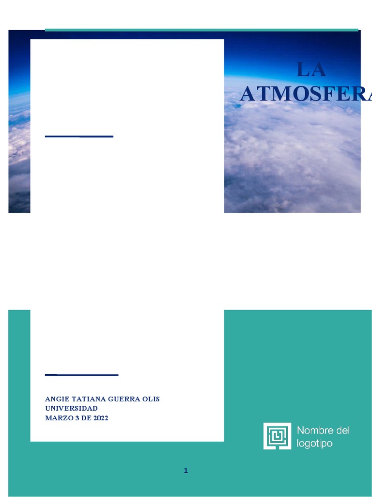La Atmosfera | PDF | Atmósfera | Contaminación