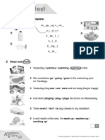 Family and Friends 2 Unit Tests Overview | PDF