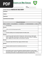 Crede Maneuver Procedure Guide | PDF