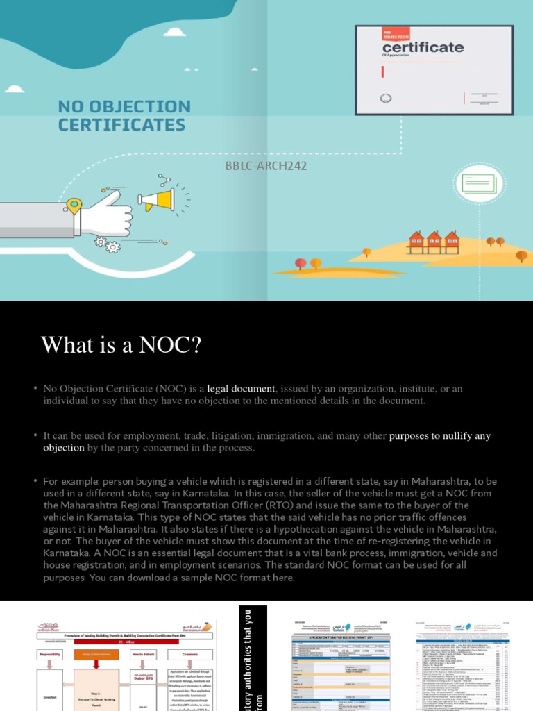 No Objection Certificate | PDF