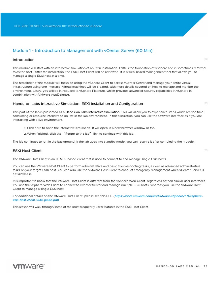 esxiHostClient | PDF | Virtualization | Virtual Machine