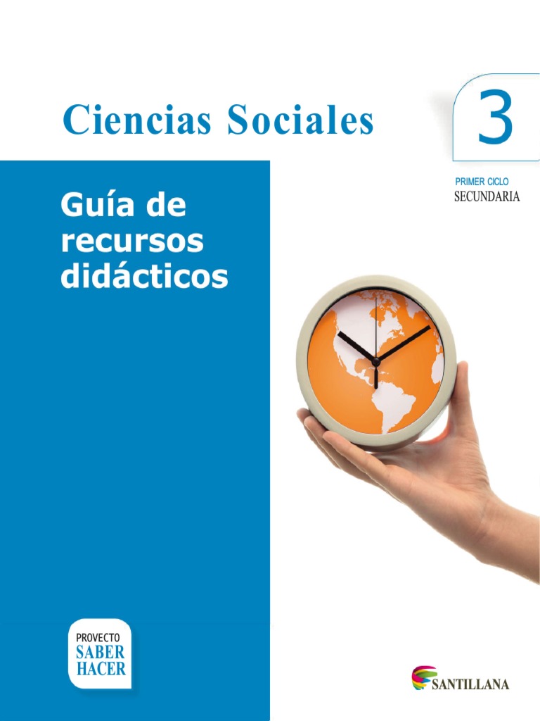 Guia CSoc 3ro Sec SH-1 | PDF | Aprendizaje | Plan de estudios