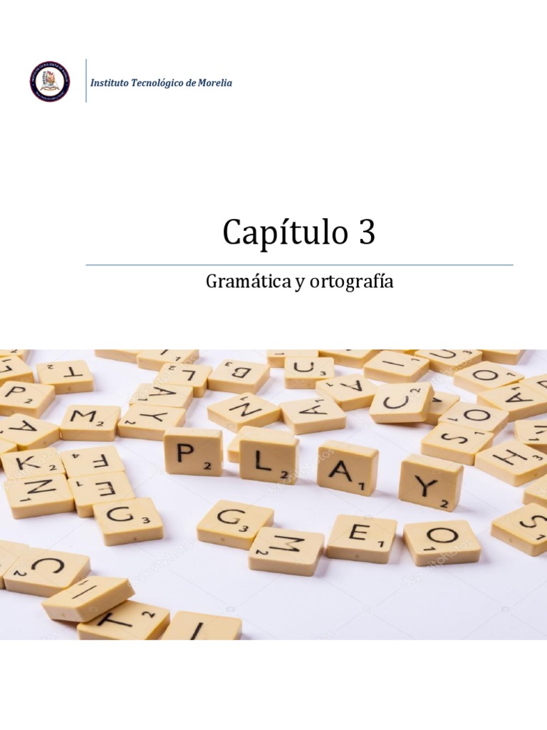 Unidad 3. Gramática y Ortografía | PDF | Sintaxis | Oración (Lingüística)