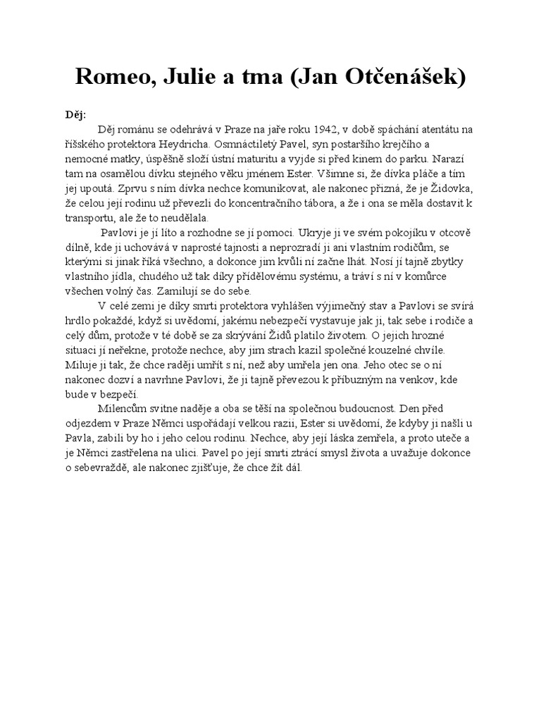 Romeo, Julie A Tma | PDF