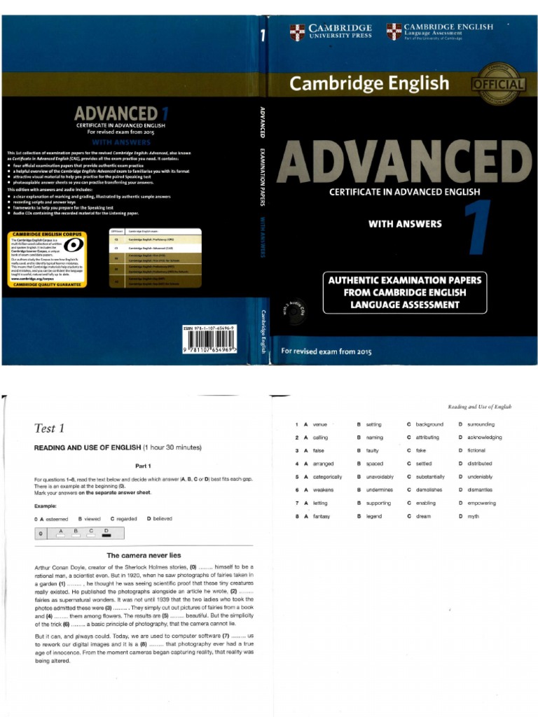 New CAE 1-Book | PDF