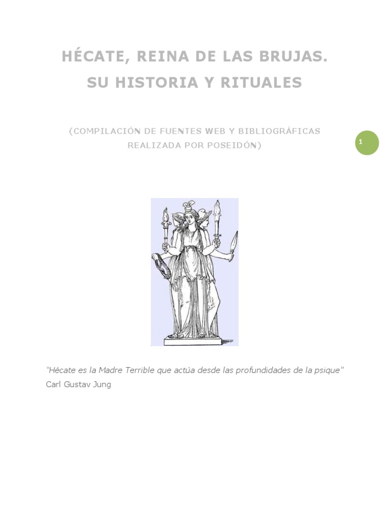 Hécate: Historia y Poderes de la Diosa | PDF | Perséfone | infierno