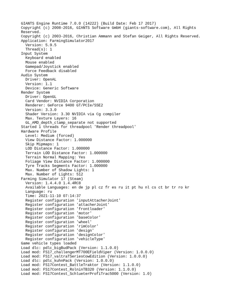 Log | PDF | Computing | Computer Graphics